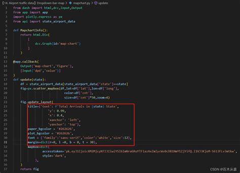 【dash搭建可视化网站】项目14：美国机场交通数据可视化看板制作步骤详解dash做看板 Csdn博客
