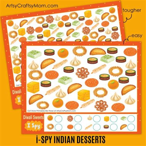 Ispy Diwali Sweets Artsy Craftsy Mom