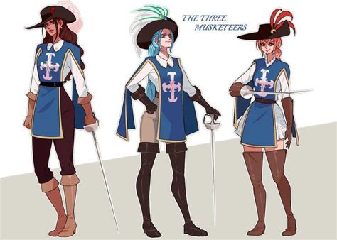 Musketeer Pirate 3 Musketeers Drawing The Three Musketeers Characters