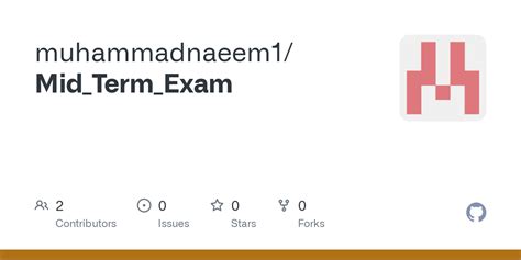 Github Muhammadnaeem1midtermexam