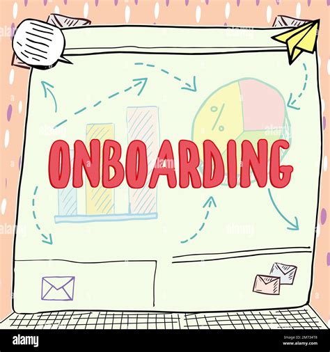 writing displaying text onboarding internet concept action process of