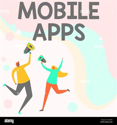 Conceptual Display Mobile Apps Business Overview A Software