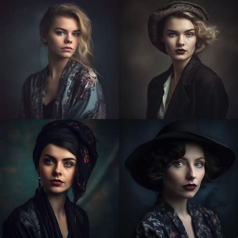 Fashion Portrait Midjourney Style Andrei Kovalevs Midlibrary 20