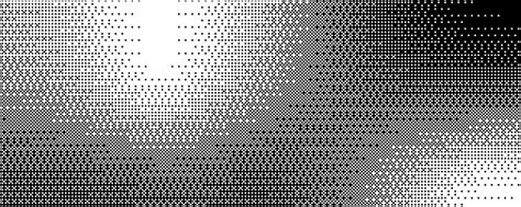흑인과 백인 점묘 스타일 점의 단색 질감 광학 팝 아트 환상 미래 지향적 인 뒤틀린 그런 지 패턴 현대적인 장식을위한 벡터 배경의 추상적 인 하프 톤 웨이브 패턴 0명에