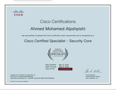 Ahmed Elpshpishi On Linkedin Cisco Ciscosecurity Ciscocertified