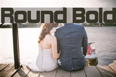 Round Bold Font FFonts Net