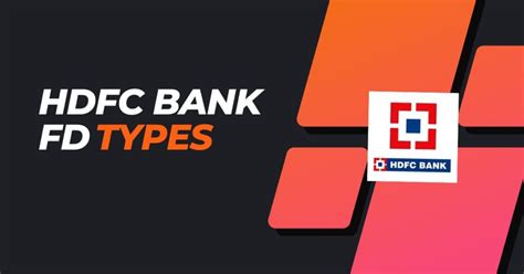 Hdfc Fixed Deposit Types Eligibility Documents
