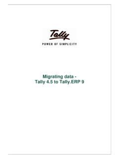 Migrating Data Tally 4 5 To Tally ERP 9 Migrating Data Tally 4 5 To Tally Erp 9 Pdf PDF4PRO