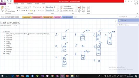 Contoh Soal Stack Project Soal