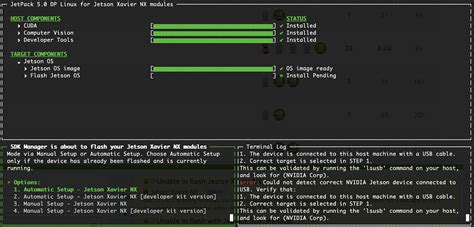 Docker Sdk Manager Flashing Jetson Nx Unable To Detect Jetson Device Jetson Xavier Nx Nvidia