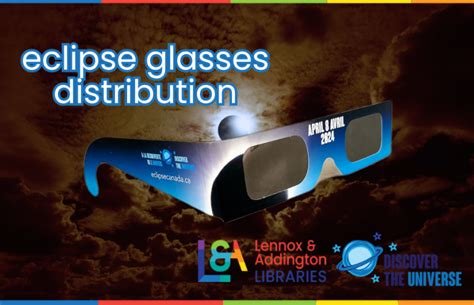 Eclipse Glasses Distribution Lennox And Addington Libraries