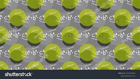 Pythagorean Theorem Educational Scientific Illustration Geometry Stock