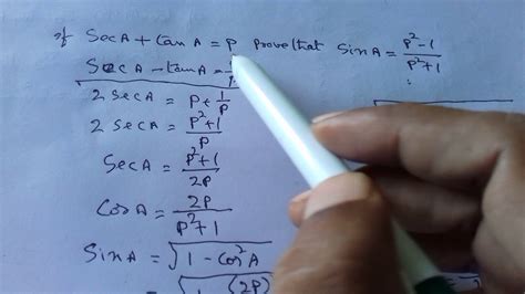 Trignometry Problem Youtube