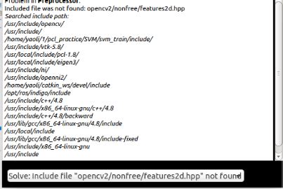 opencv nonfree nonfree hpp没有那个文件或目录 Being young 博客园