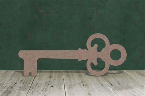 Key Shapes 2mm Mdf Emmc Craft Shapes