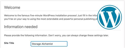 Successfully Install WordPress On Synology NAS Part Storage Alchemist