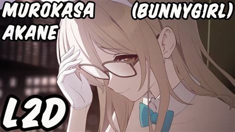Blue Archive Murokasa Akane Bunnygirl L D Eng Sub Youtube