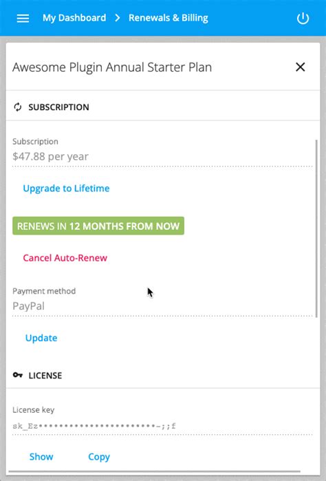 custom localhost url patterns refunding without fees subscription