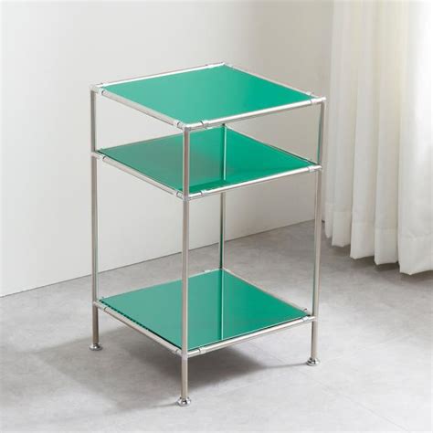 슈퍼홈 에타 모듈 선반 미드센츄리 미니멀 수납장 장식장 400 컬러유리 위시버킷