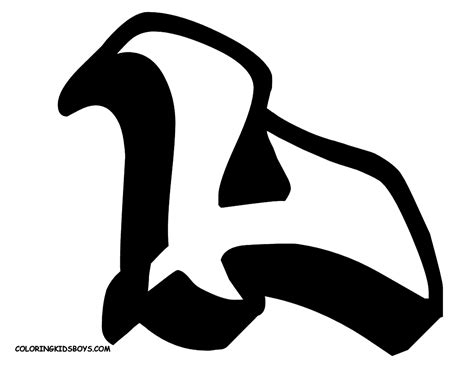 Cool Graffiti Letter L