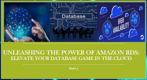 Unleashing The Power Of Amazon Rds Elevate Your Database Game In The Cloud
