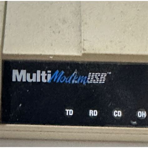 Multitech Mt5634zba Usb 56k Datafax Modem Reliable Usb Connectivity