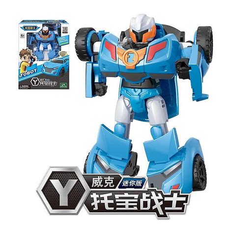 Y No Box Action Figure Korea Cartoon Tobot Transformation Robot Toys Popular Anime Tobot