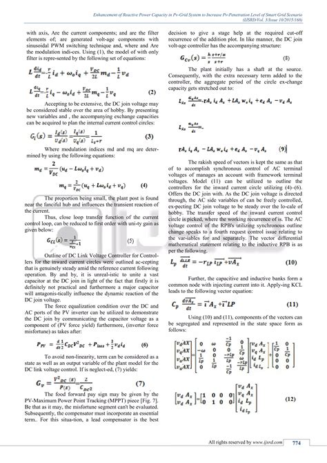Enhancement Of Reactive Power Compensation In Pv Grid System To Increase The Pv Penetration