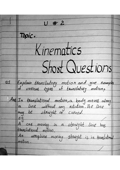 SOLUTION Kinematics Kinematics Kinematics Kinematics Kinematics Kinematics Kinematics Th