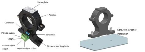 AHKC EKB Split Core Hall Effect Current Transducer Buy Hall Effect Current Transducer Hall