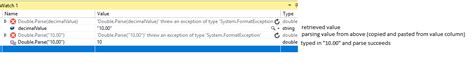 C Doubleparse Fails For 1000 Retrieved Value Stack Overflow