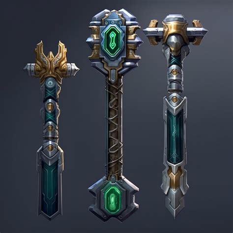 Premium Photo A Battle Axe Weapon