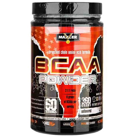 Maxler BCAA Powder, 360 г — купить по низкой цене