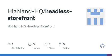 Github Highland Hqheadless Storefront