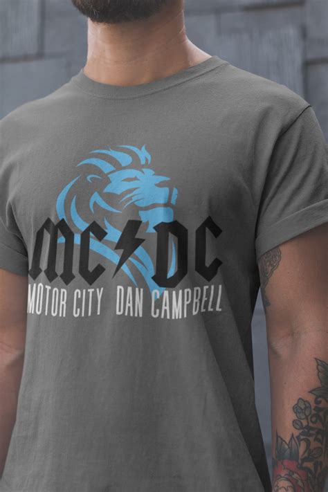 Mcdc Motor City Detroit Lions Detroit Lions Tee Mcdc Tee Etsy