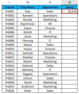 Merge Two Tables In Excel Examples How To Merge Two Tables