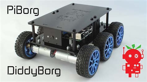 Diddyborg Autonomous Raspberry Pi Robot - YouTube