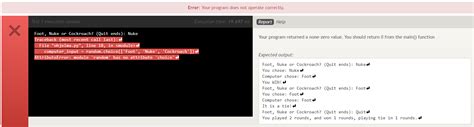 Solved Tie Except If Both Choose Nuke Then Both Lose Game Chegg