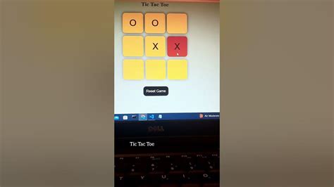 Tic Tac Toe Game On Javascript 🤯 Youtubeshorts Viralvideo Shortvideo Trending Javascript