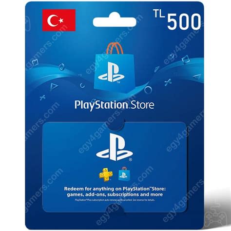 PSN Cards Turkey 500TL - Egy4Gamers Boost your play