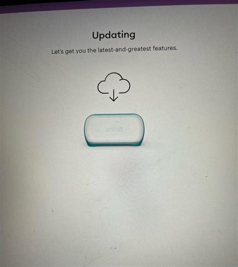 Cricut Joy Updating During Setup But Progress Bar Disappears R Cricut