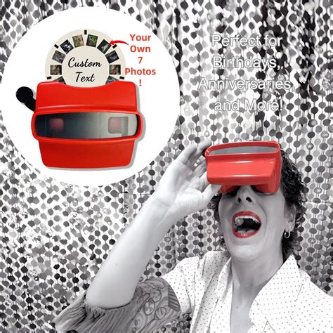 Personalized Viewer Custom Viewfinder With Your Photos Unique Photo T For Anniversary
