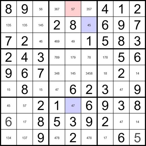 I Dont Understand Y Wing Technique R Sudoku