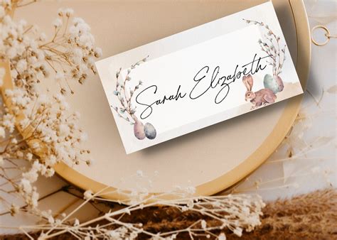 Editable Easter Dinner Menu Template Editable Easter Lunch Menu Template Watercolor Easter