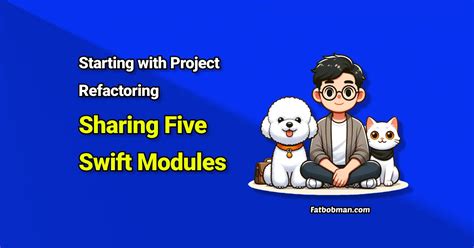 Starting With Project Refactoring Sharing Five Swift Modules
