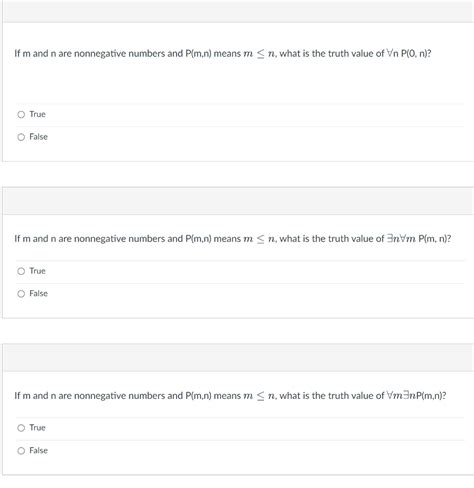 Solved If M And N Are Nonnegative Numbers And P M N Means M Chegg