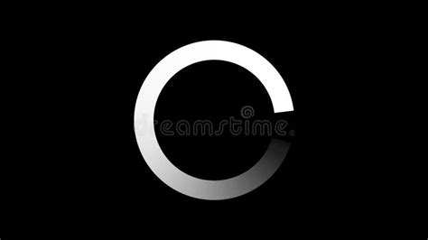 Loading Animation Circle Icon Motion Graphic Design Stock Video Video Of Computer