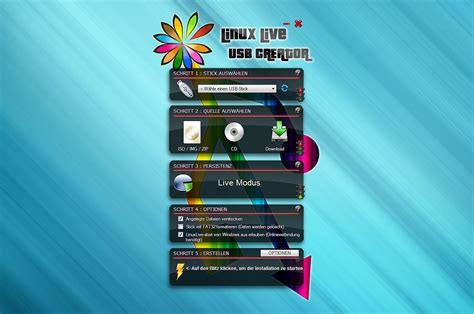 USB Creator Linux Live LiLi Bootstick E De