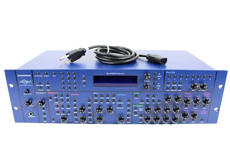 Matrixsynth Novation Supernova Rack Synth Virtual Analog Synthesizer Sn 007181