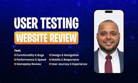 do user testing for your website android app ios app website app game